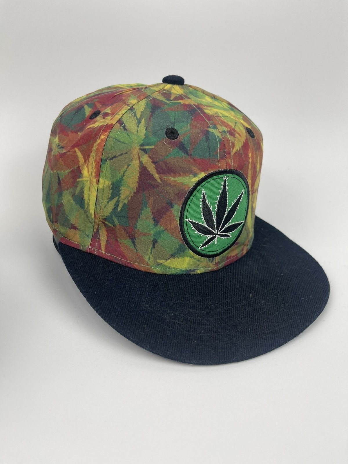 Rare × Snap Back × Streetwear Rare marijuana weed leaf repeat ganja ...
