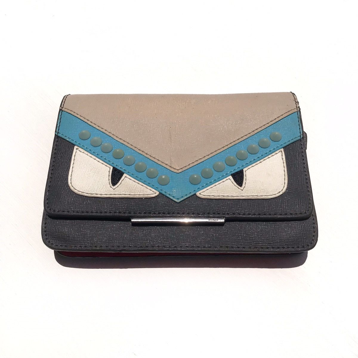 Fendi Fendi Monster Eyes Wallet On Chain | Grailed