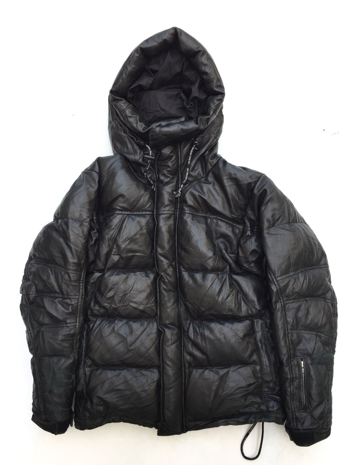 Bape Vintage 90s Bape Puffer Sheep Skin Hoodie Jacket | Grailed
