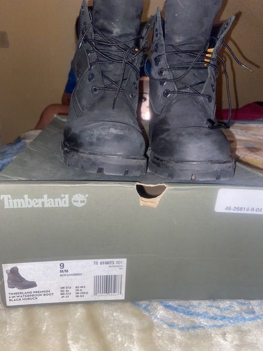 Timberland All Black Suede Timberland Boots | Grailed