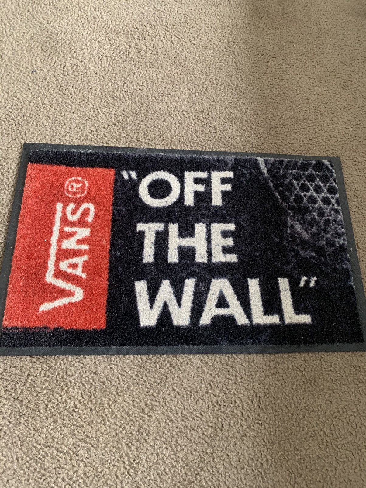 Vans × Vintage Vans Rug | Grailed