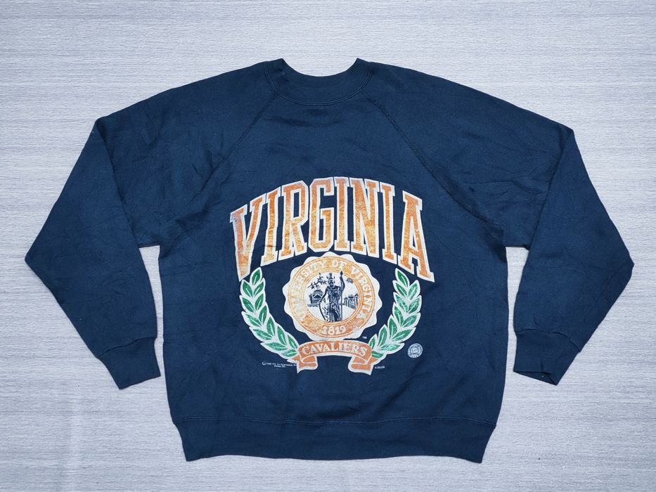Vintage Vintage UNIVERSITY OF VIRGINIA CAVALIERS Sweatshirt | Grailed