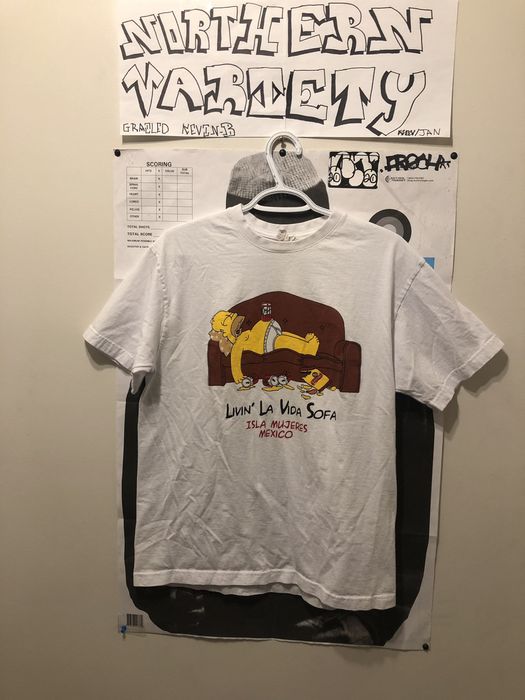 Vintage Bootleg simpsons homer tee | Grailed