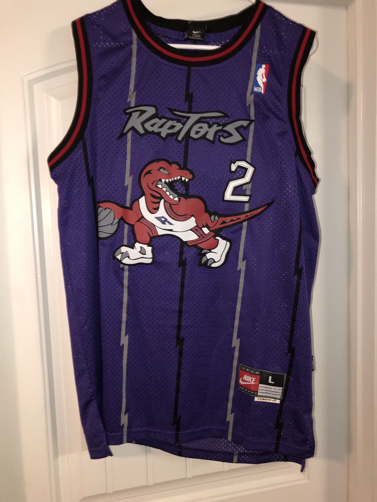 Nike Vintage Raptors Pinstripe. #2 Leonard | Grailed