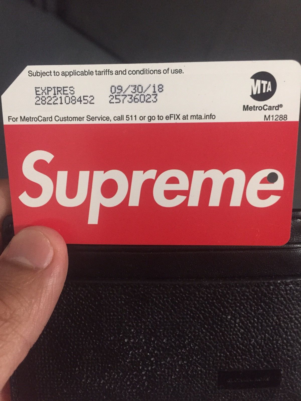 Supreme Supreme Metro Card | Grailed