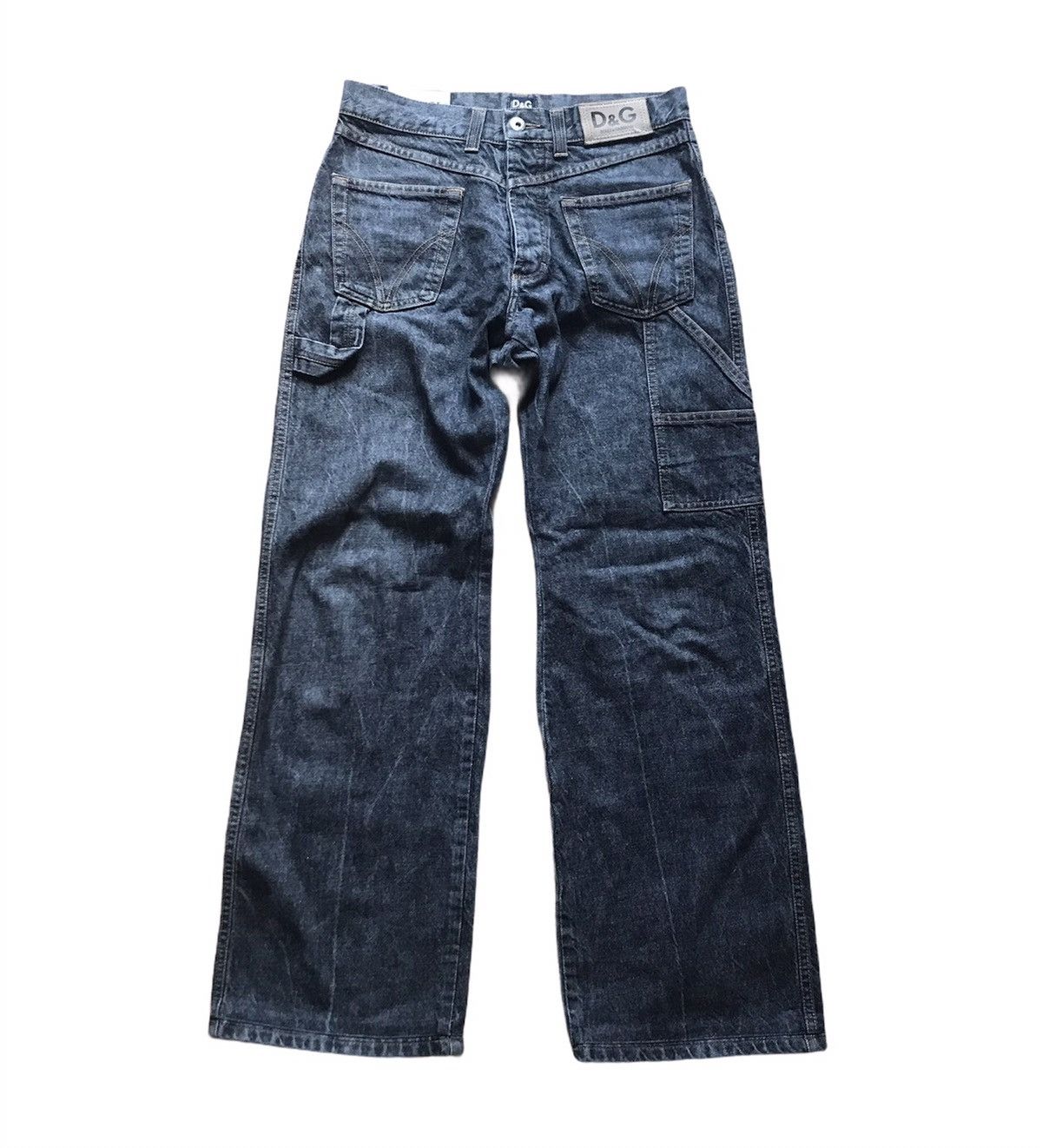 Dolce & Gabbana Vintage Dolce & Gabbana Runway Backwards Jeans | Grailed