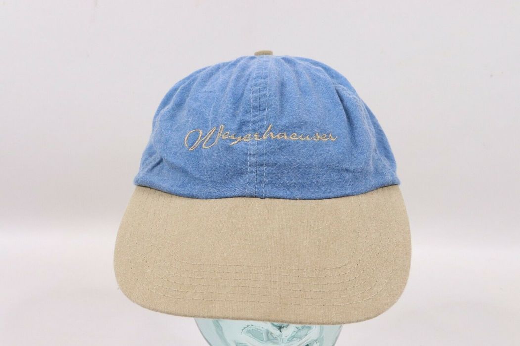Vintage Vintage 90s Weyerhaeuser Timber Trees Spell Out Faded Hat | Grailed