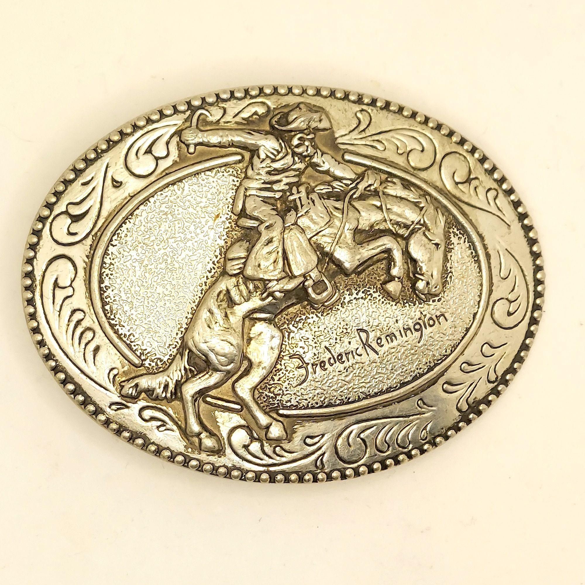 Other Broncho Buster Belt Buckle Remington Art Museum Bronco | Grailed