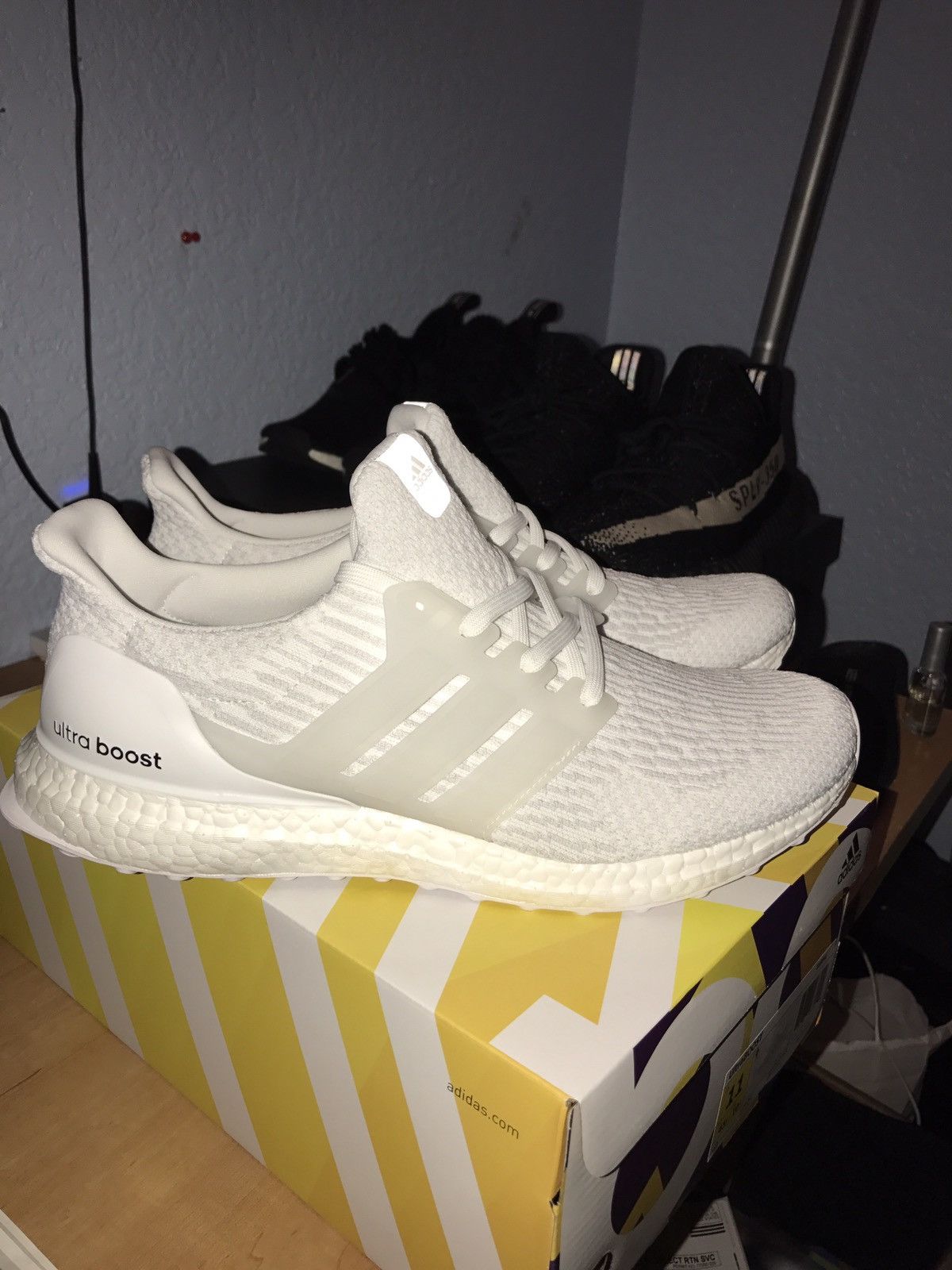 Adidas Adidas Triple White Ultrra Boost | Grailed
