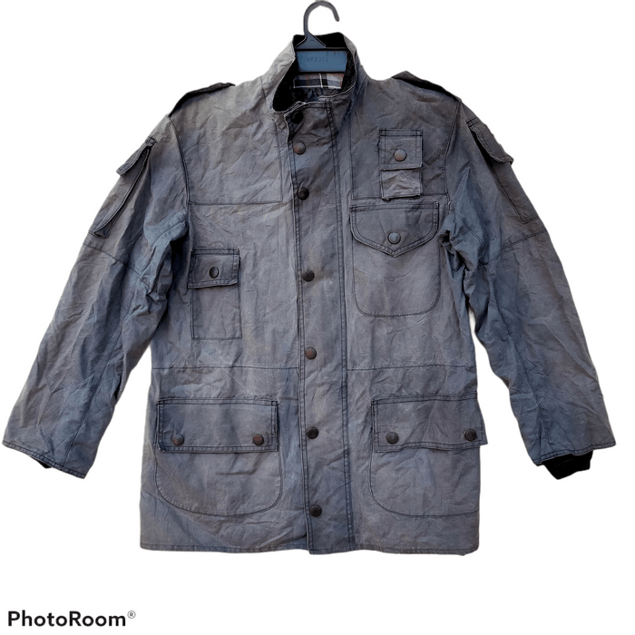Barbour barbour cowen commando waxed jacket | Grailed
