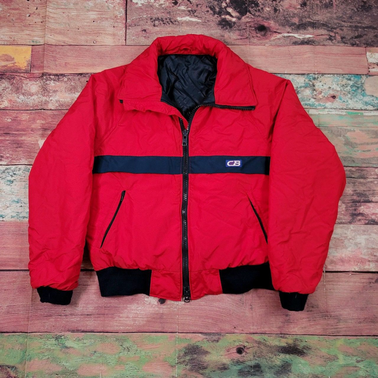 CB Sports × Vintage Vintage 1980s CB Sports Ski Bomber Style Jacket ...