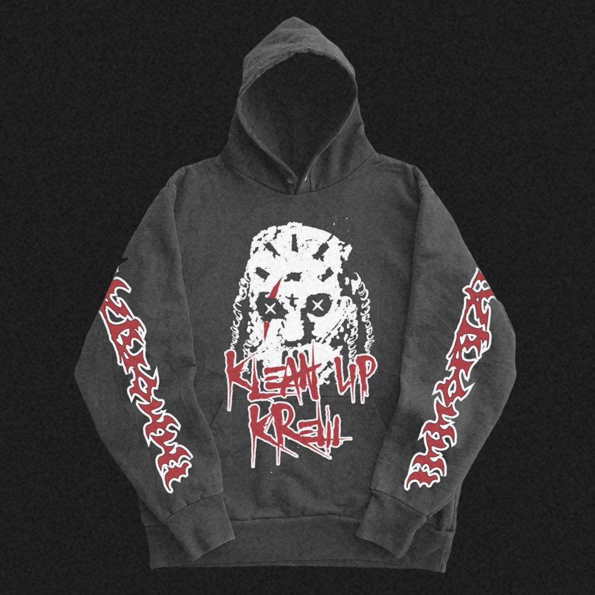 Pouya & $uicideboy$ Merch Sosmula City Morgue Klean Up Krew Hoodie ...