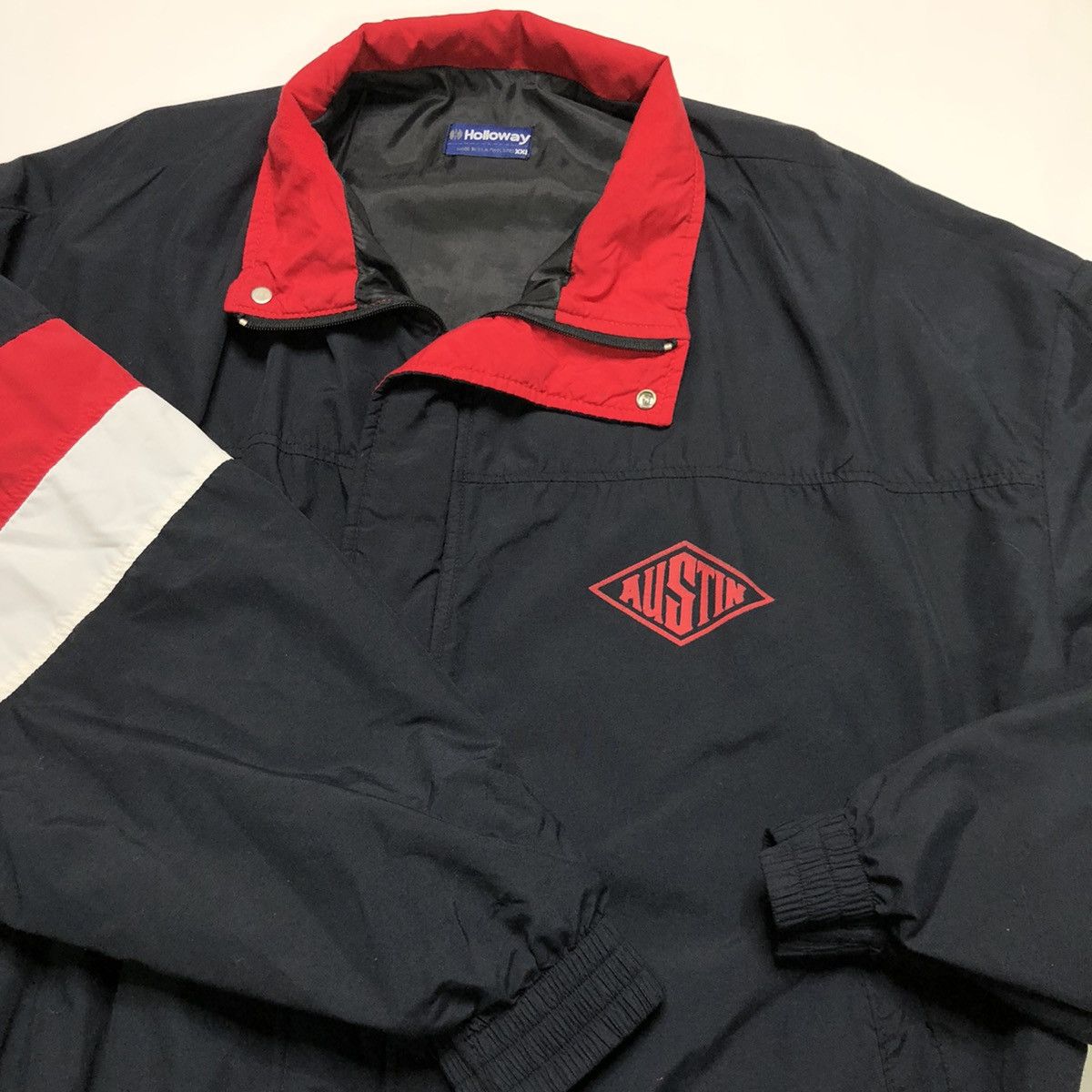 Vintage Vintage 90s Austin Blasting Powder Work Jacket Windbreaker ...