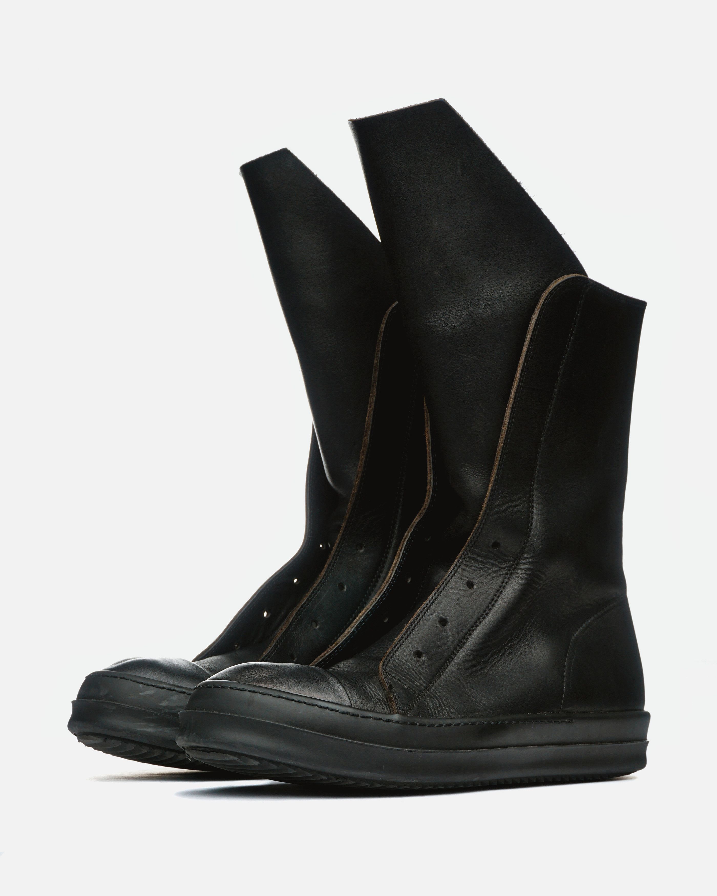 Rick Owens Rick Owens FW13 PLINTH Laceless Ramones | Grailed