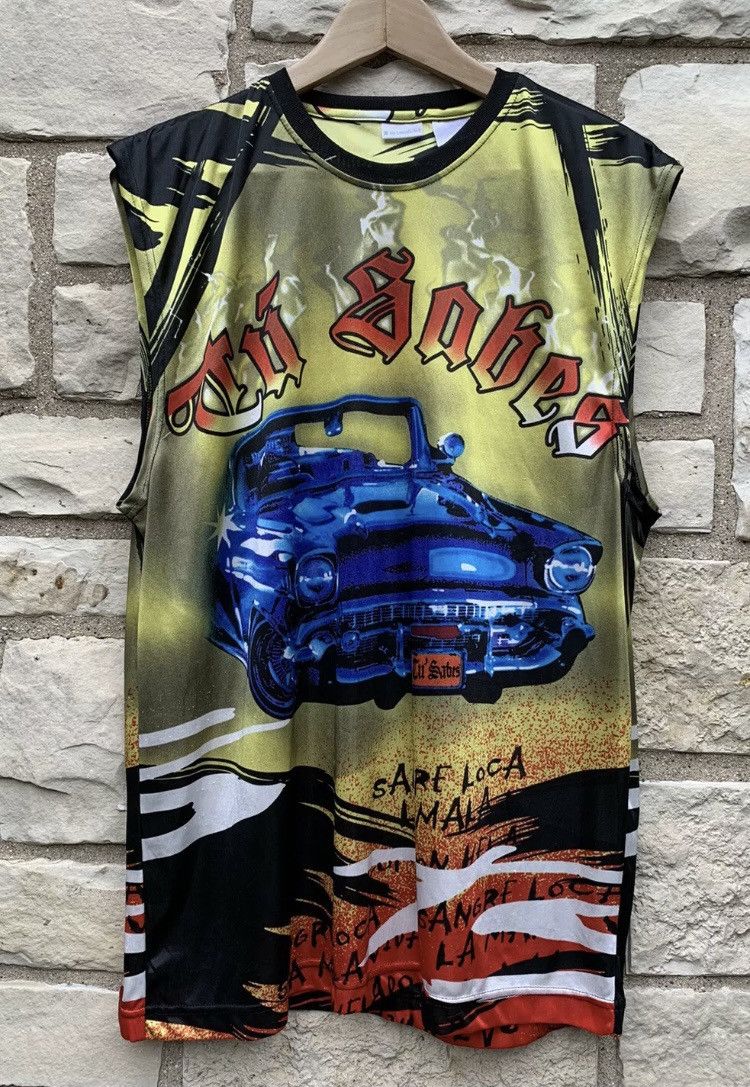 Streetwear Cholo Low Rider “Tu Sabes” Double Sided Shirt Large | Grailed