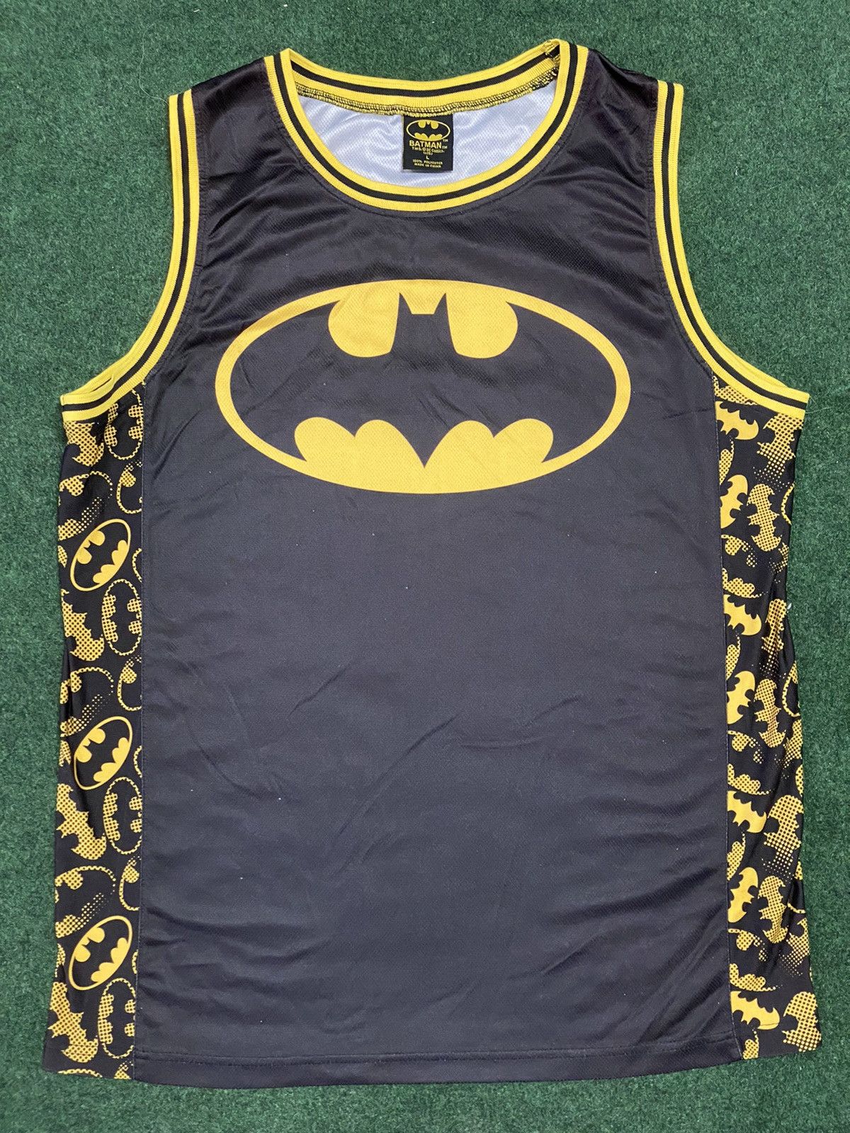 Comics Batman Logo Basketball Jersey | Grailed