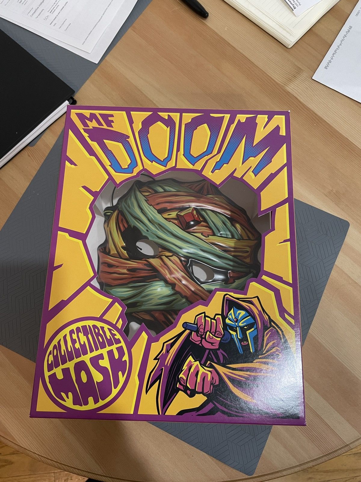 MF Doom MF DOOM Collectible Mask Mummy SOLD OUT - #2513 out of 3000 ...