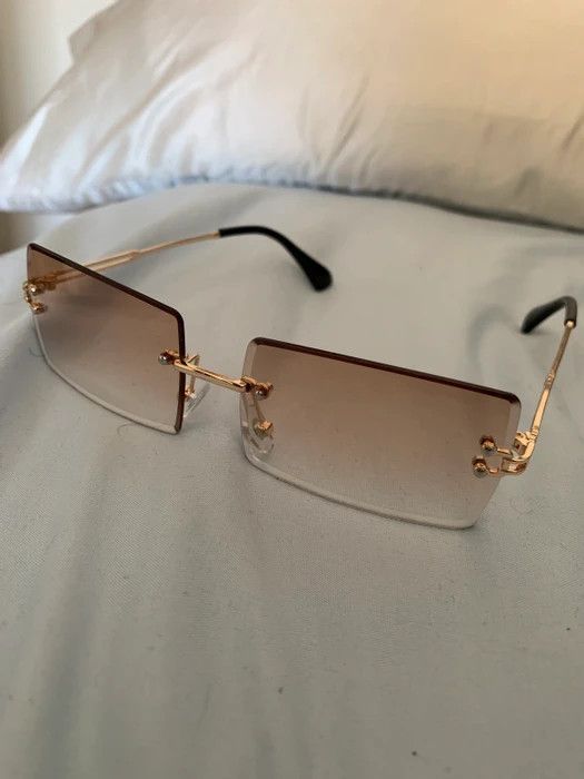 Vintage *FREE SHIPPING* Retro Rectangle Glasses | Grailed