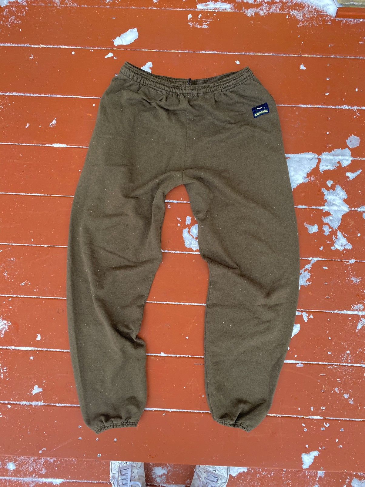 Vintage Vintage 90s Cherokee Cuffed Jogger Heavyweight Sweatpants | Grailed