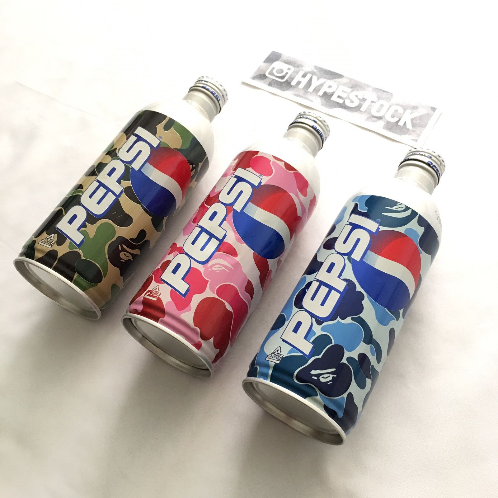 Bape × Pepsi 1x Pepsi Bottle (pick Color And DM) | Grailed