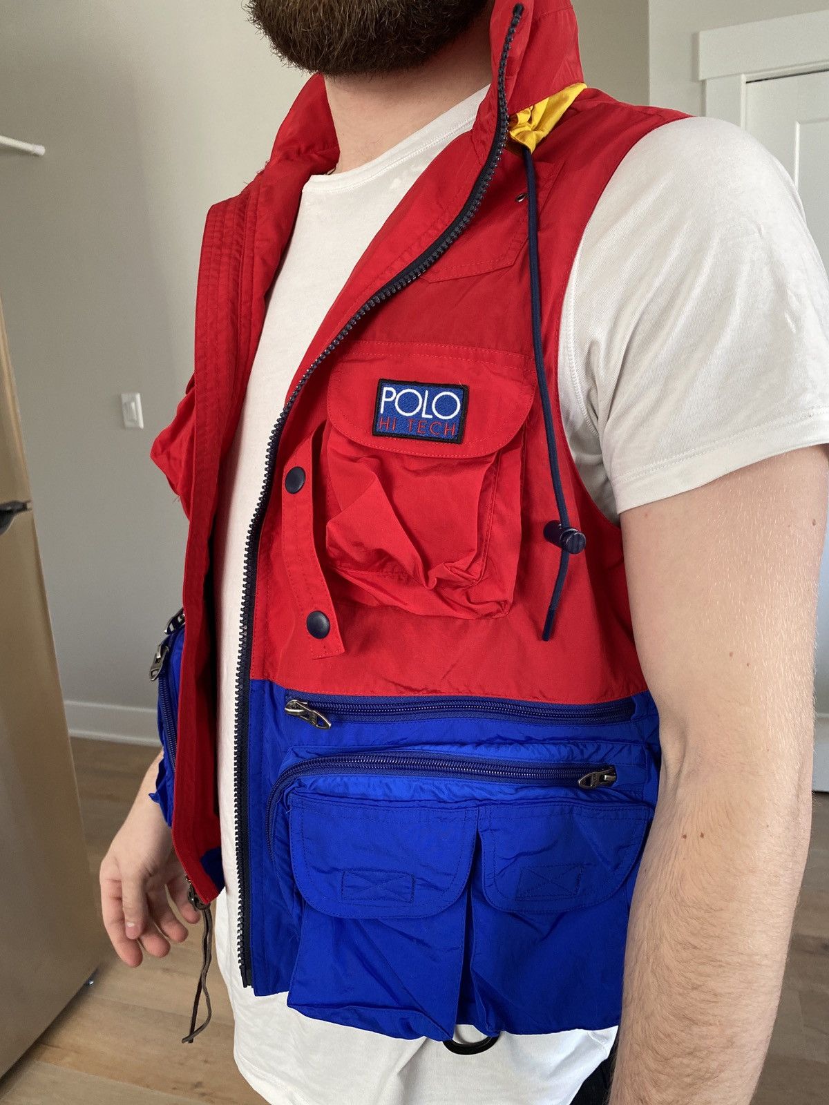 Polo Ralph Lauren Polo Ralph Lauren Hi Tech Vest With Concealed Hood ...