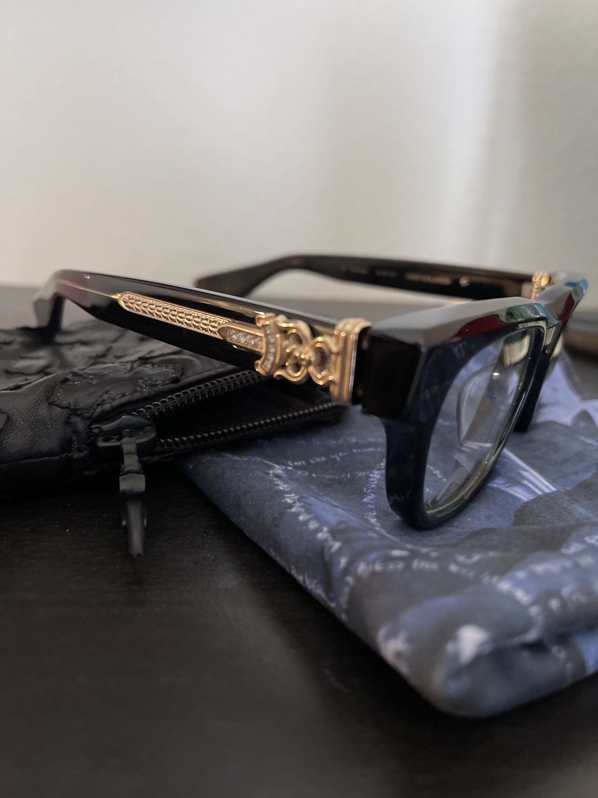 Chrome Hearts Chrome heart glasses | Grailed