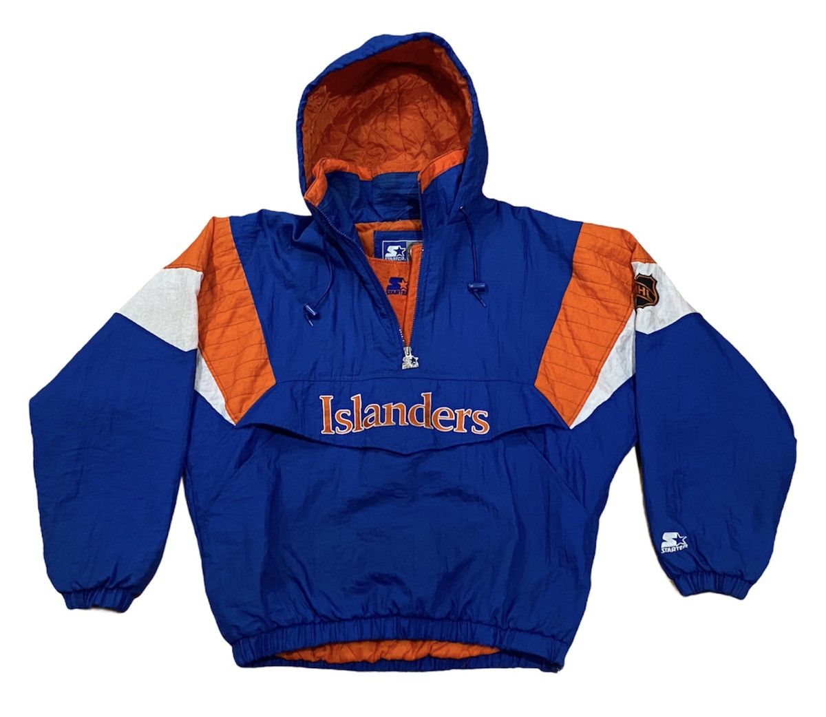 Vintage Vintage Starter NHL NY Islanders 1/4 Zip Pullover Jacket | Grailed