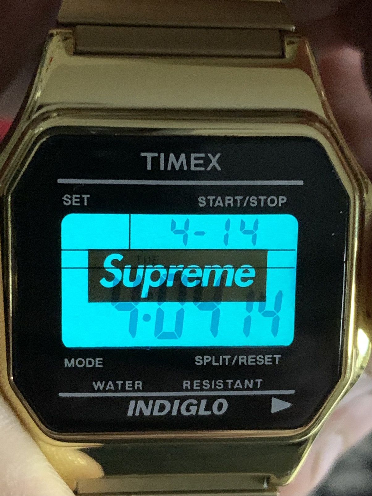 Supreme × Timex Supreme Timex Watch Gold | Grailed