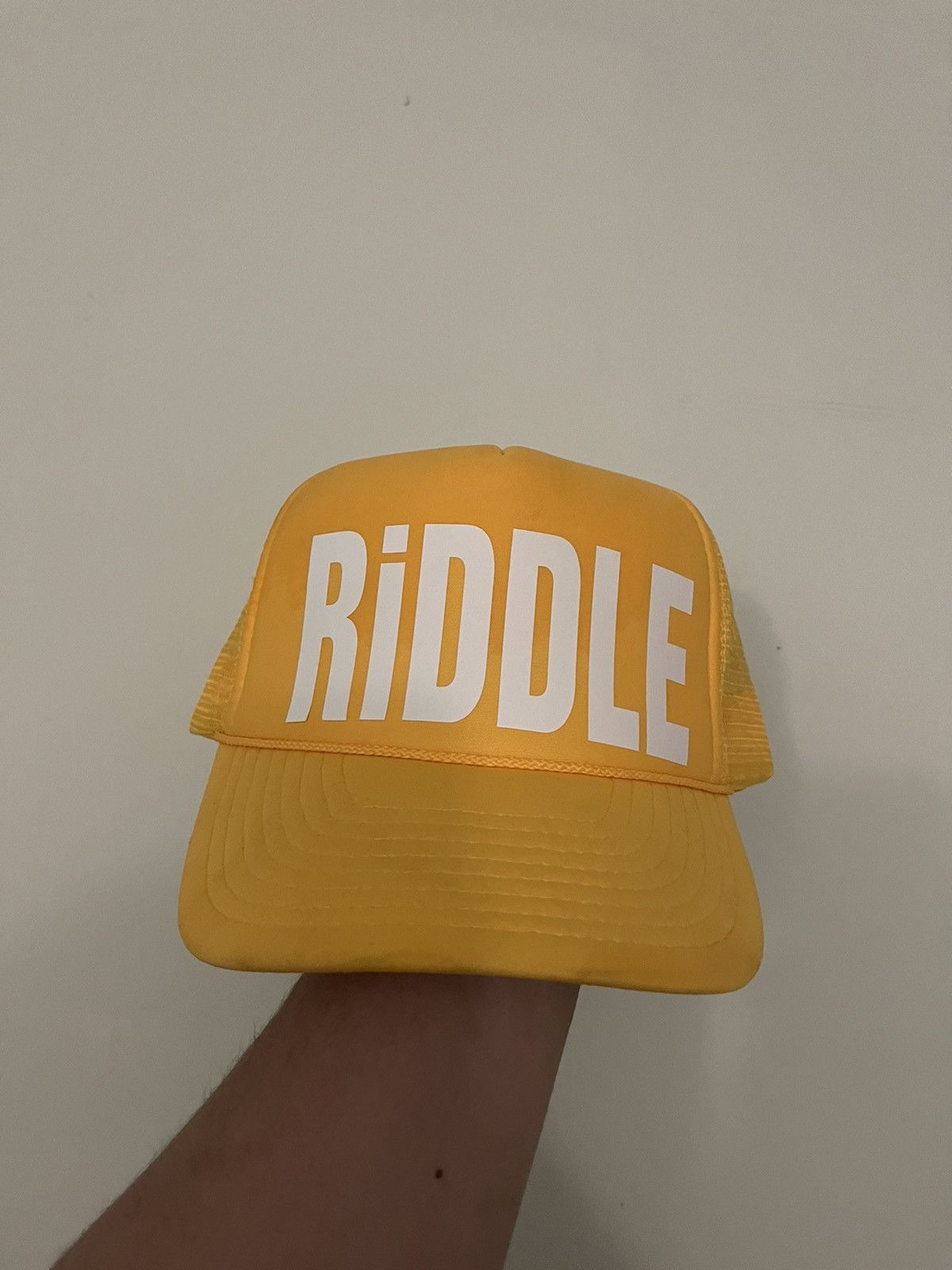 Vintage ANTONY RiDDLE yellow hat | Grailed