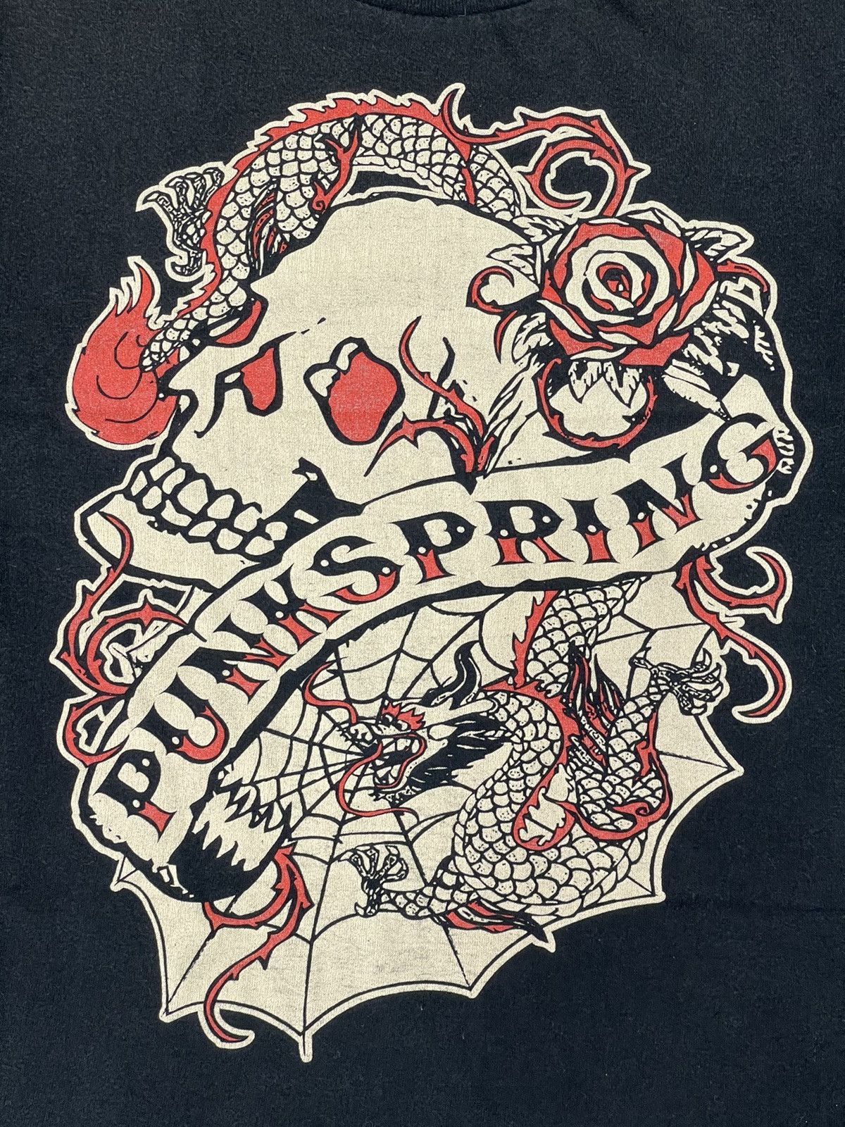 Band Tees × Vintage ☠️Vintage Punk Springs Rock Band | Grailed