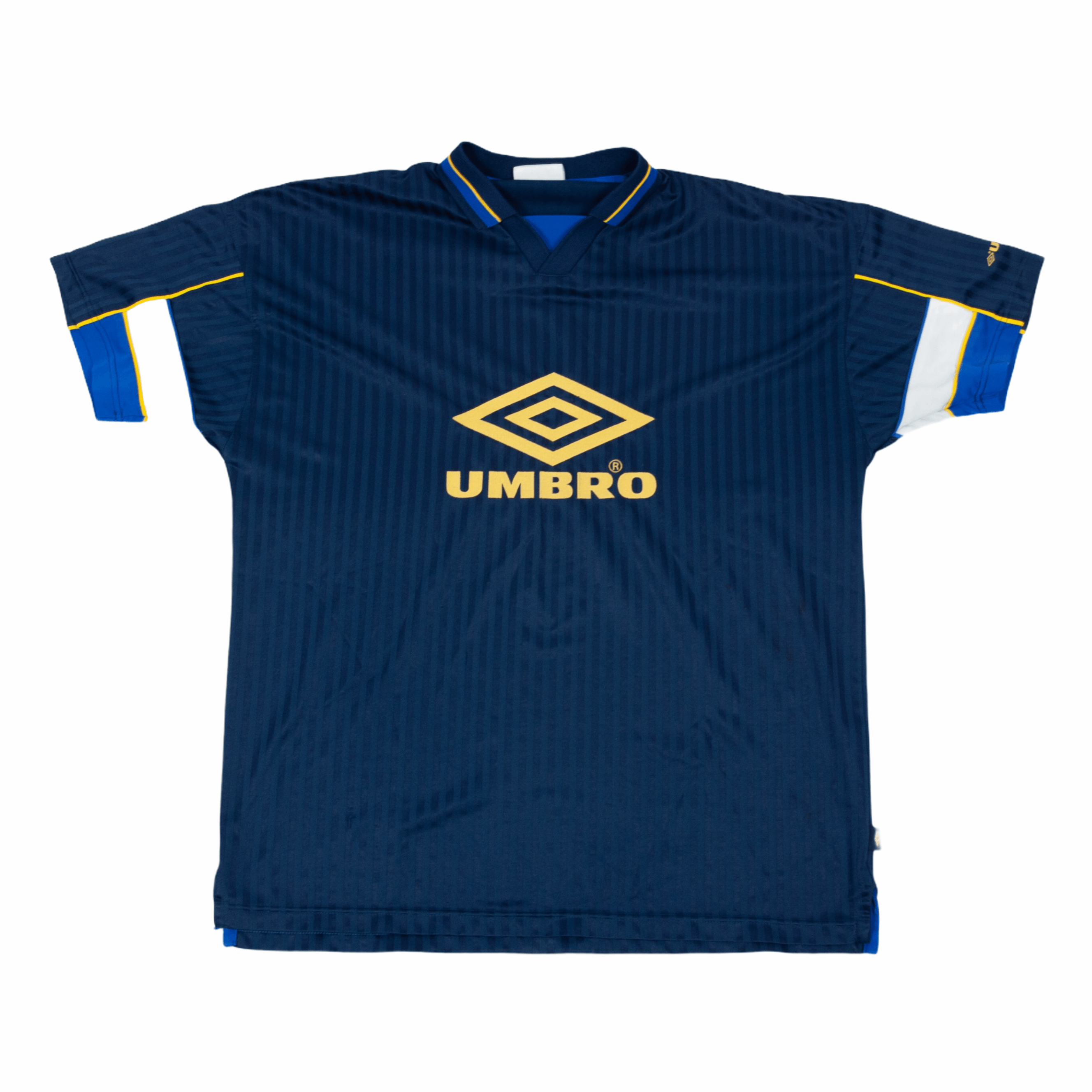 Umbro × Vintage Vintage Umbro Big Logo Tee Shirt Socer Jersey XXL | Grailed