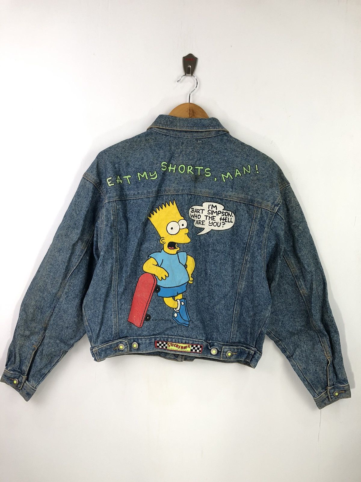 Vintage 🔥LAST DROP🔥Vintage 90 Simpson Denim Jean Jacket Medium Jeans ...