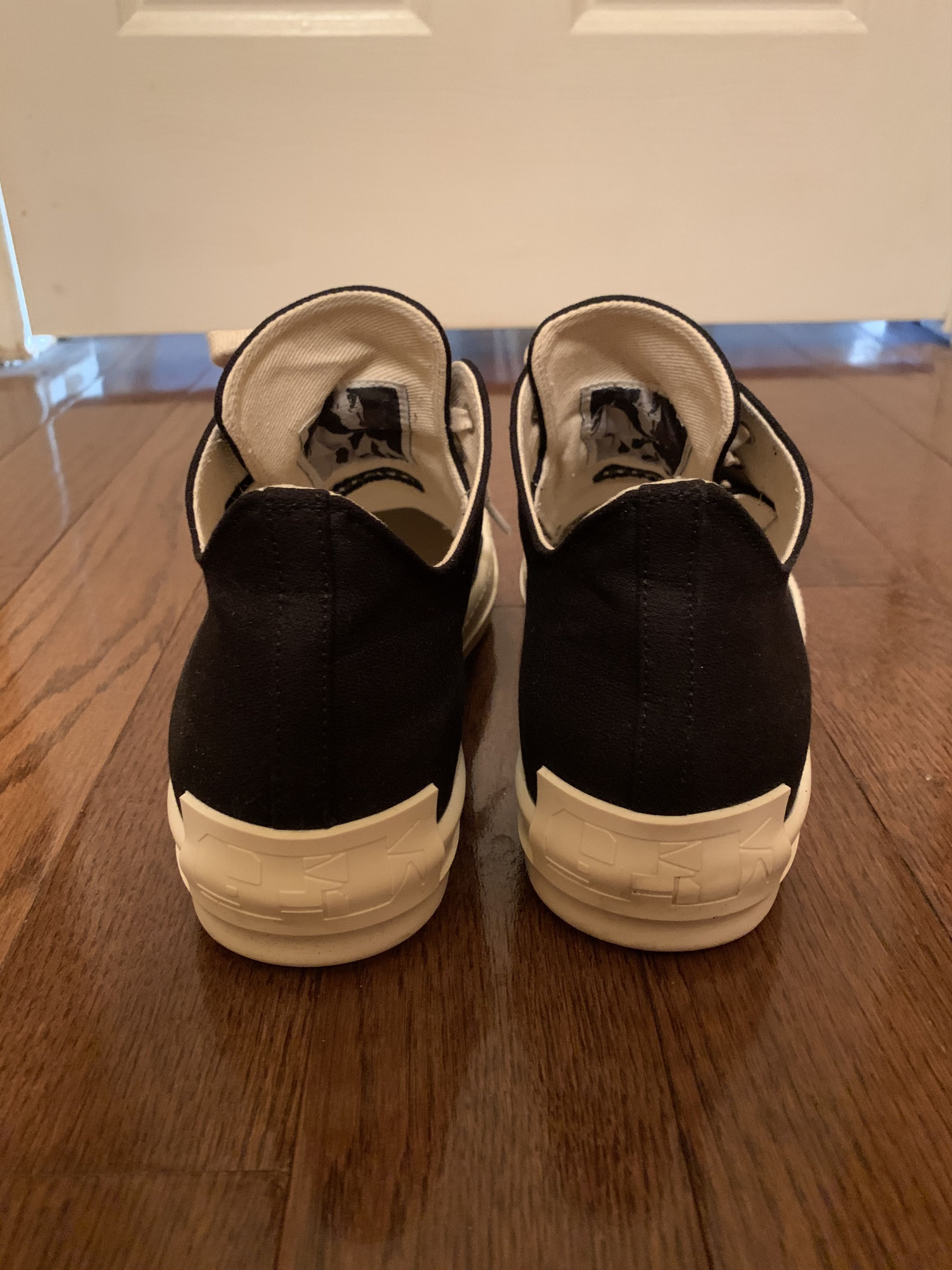 Rick Owens Drkshdw Ramones Low (License Plate) | Grailed