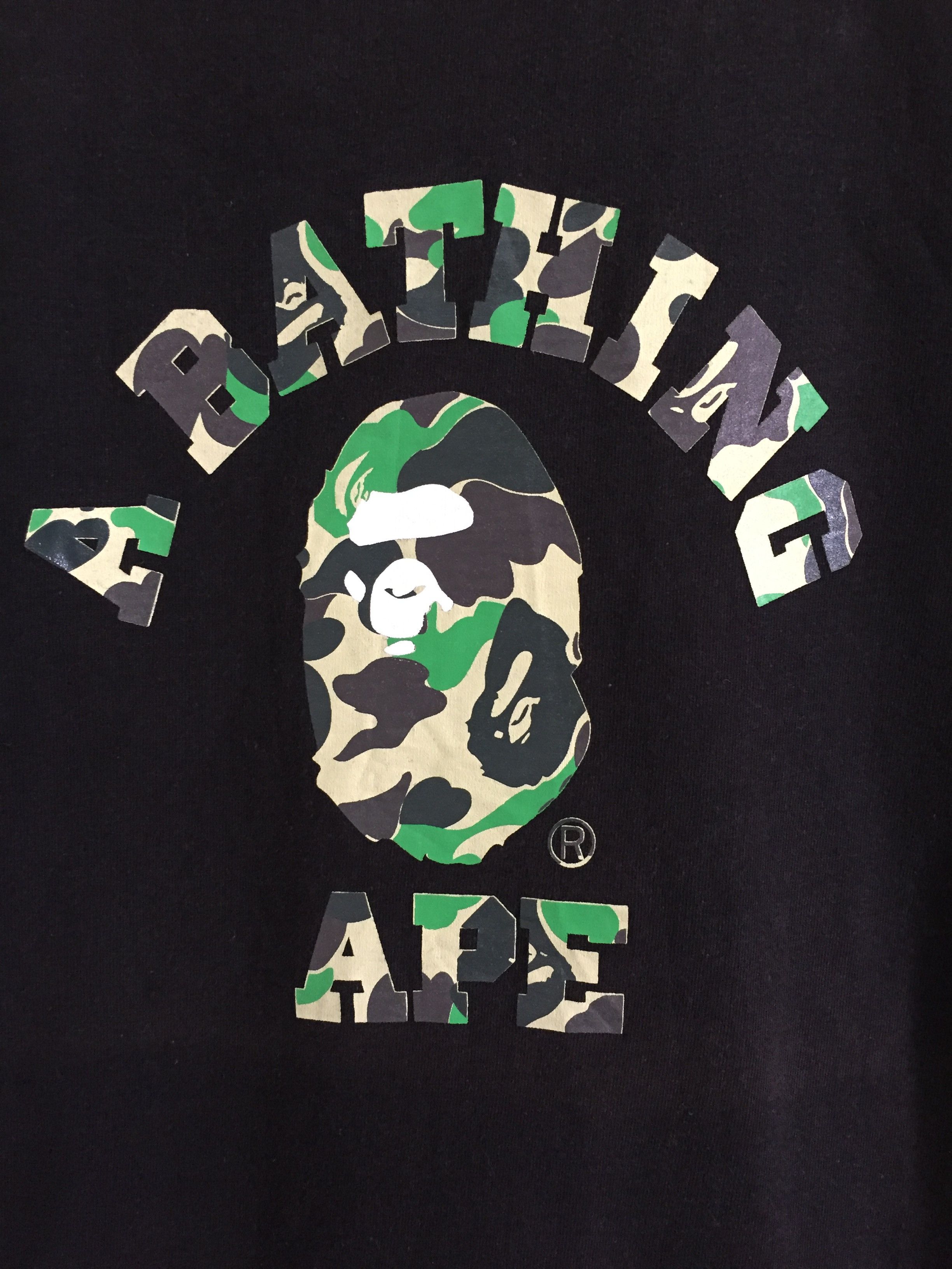 Bape A BATHING APE TSHIRT | Grailed
