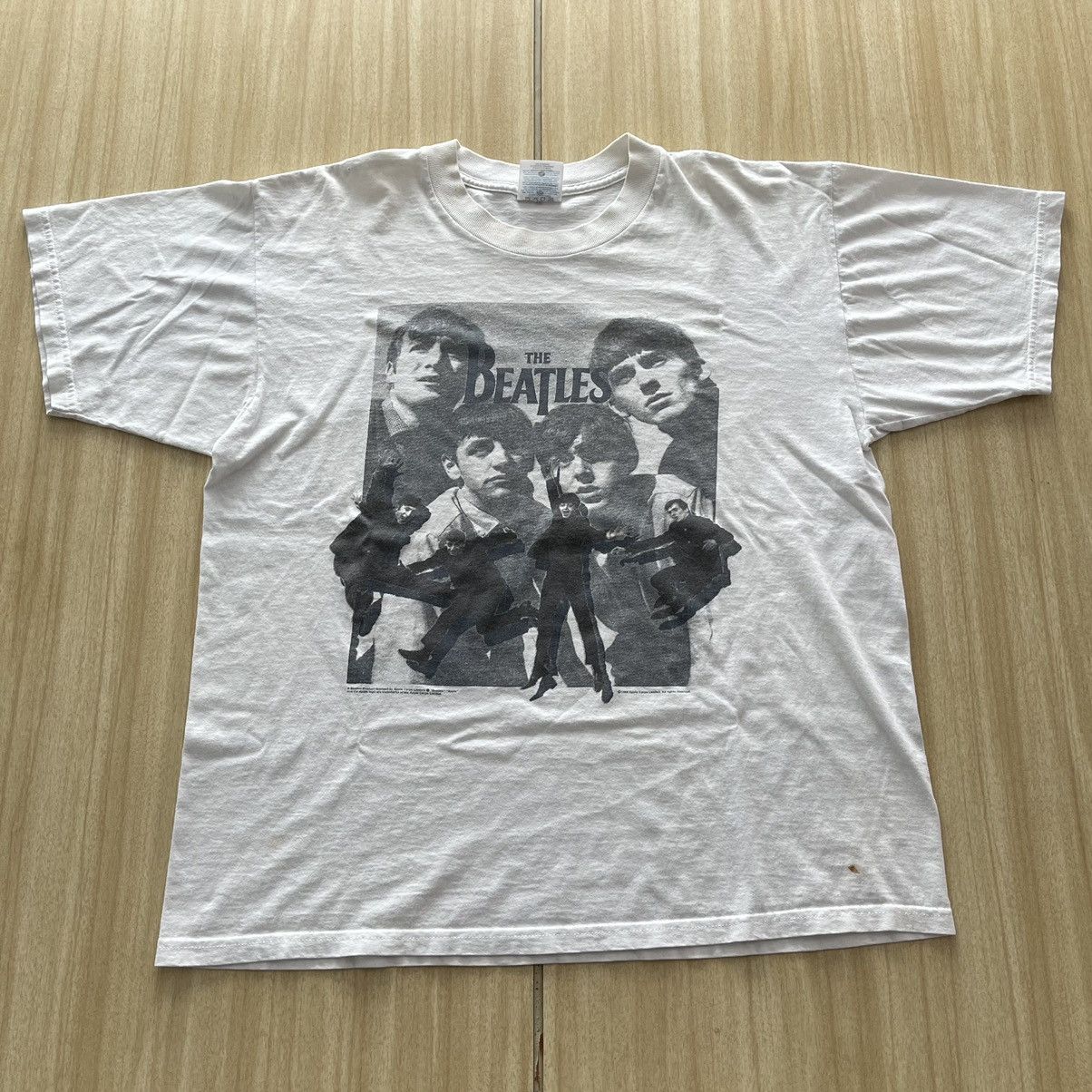 Band Tees × Vintage 1998 The Beatles Apple Inc Licensed Band T-Shirt ...