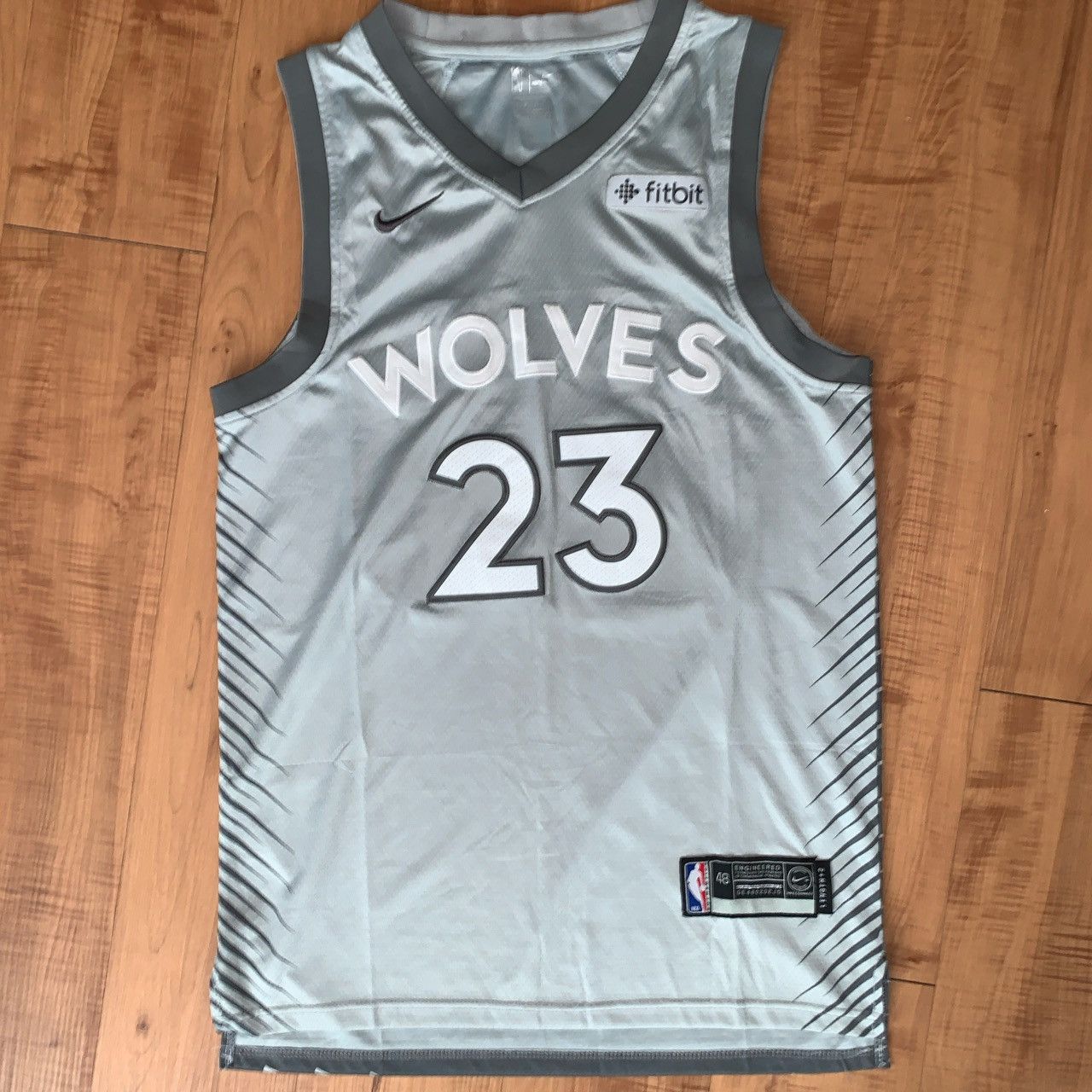 NBA Minnesota Timberwolves Gray City Edition Uniform | Grailed