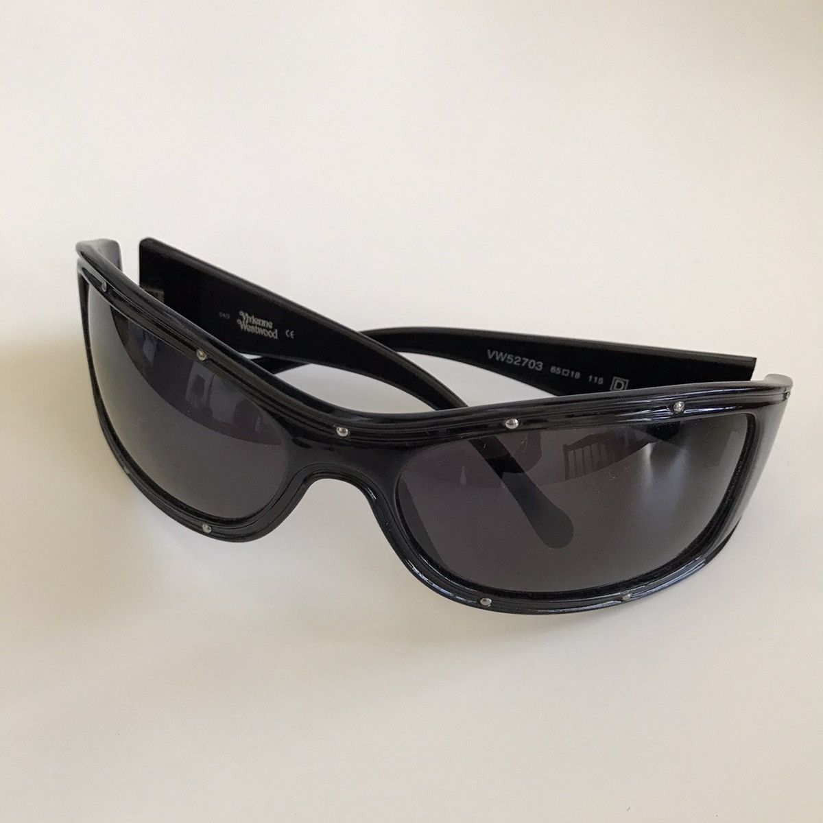 Vivienne Westwood RARE! Vivienne Westwood Black Studded Tinted Sun ...