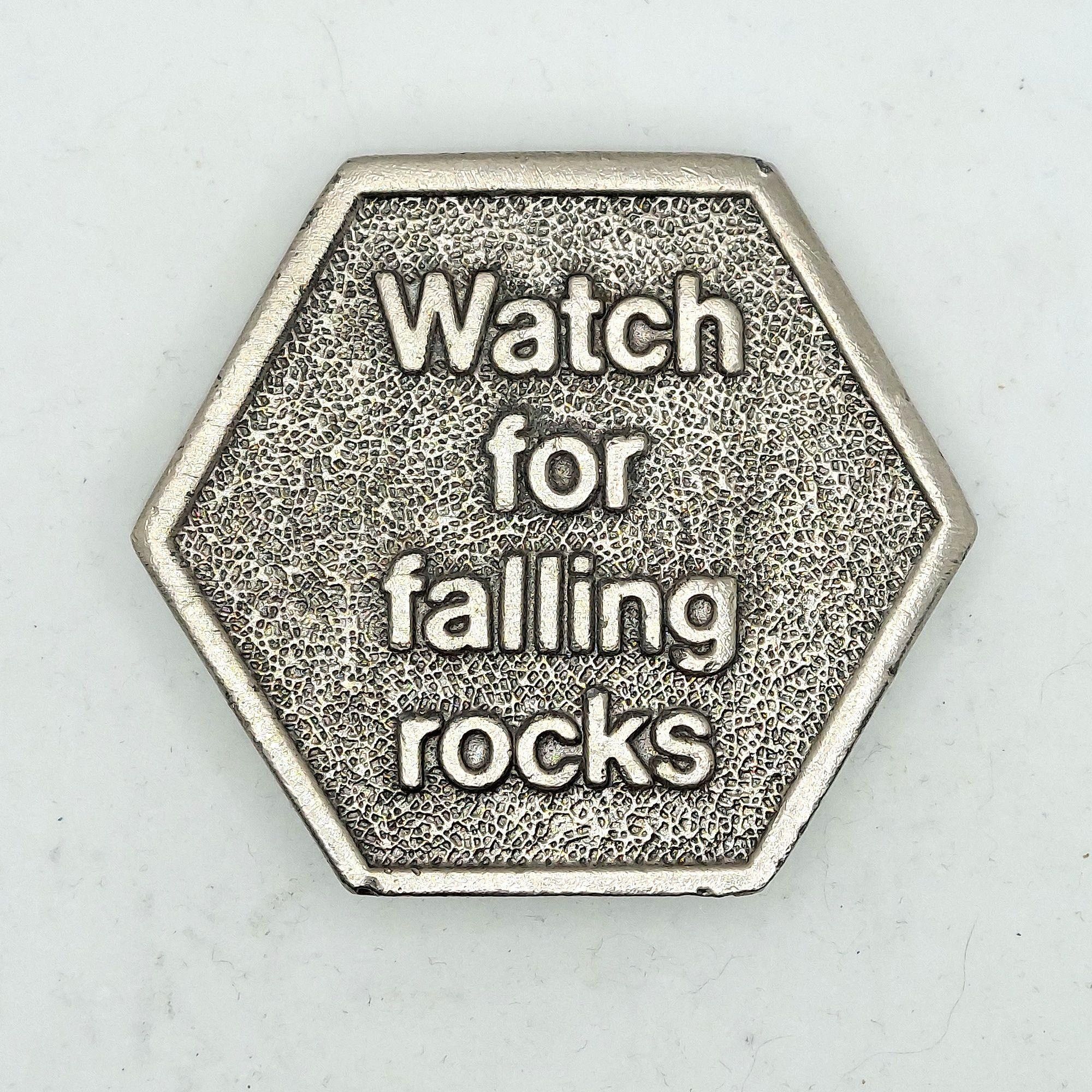 Other Watch For Falling Rocks Belt Buckle Vintage 1979 | Grailed