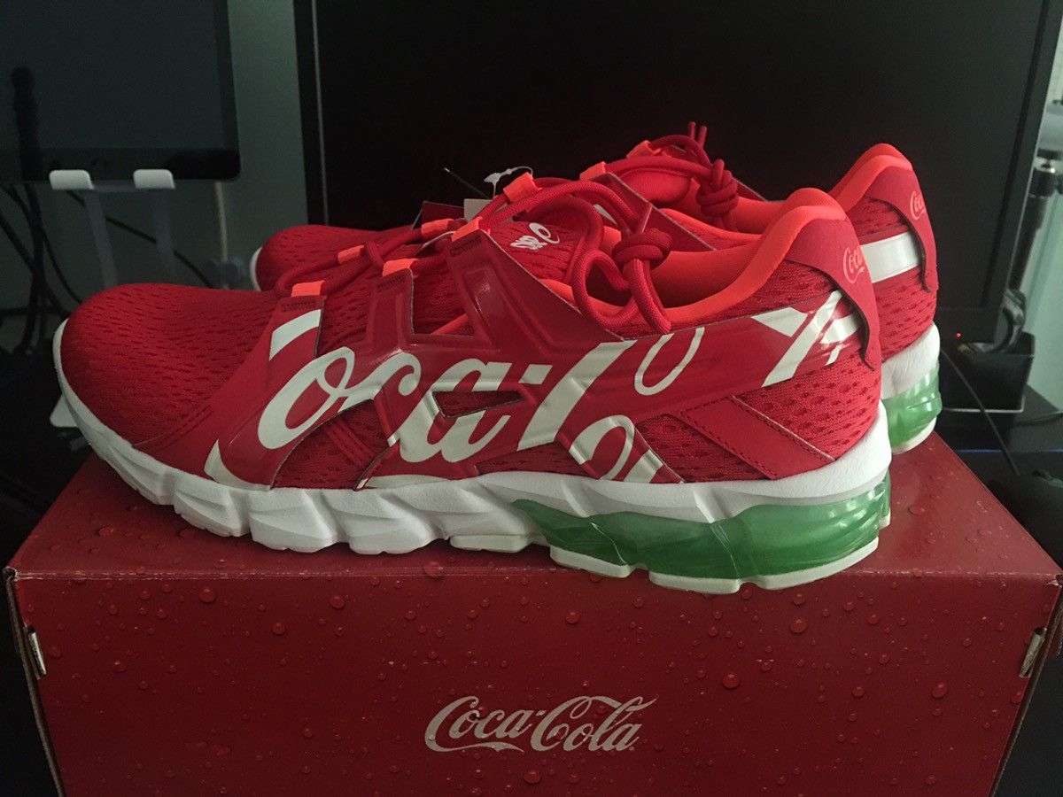 Asics × Coca Cola COCA‑COLA X ASICS GEL QUANTUM 90 'RED' | Grailed