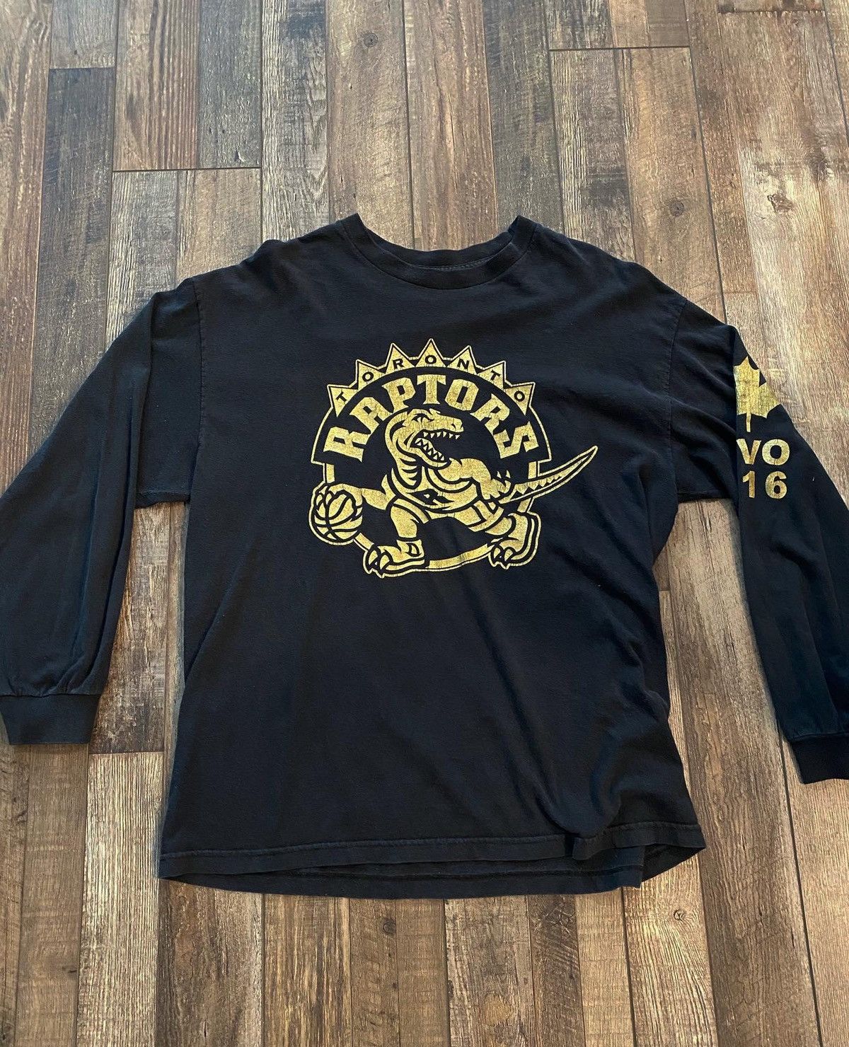 NBA × Octobers Very Own × Vintage OVO Raptors Longsleeve | Grailed