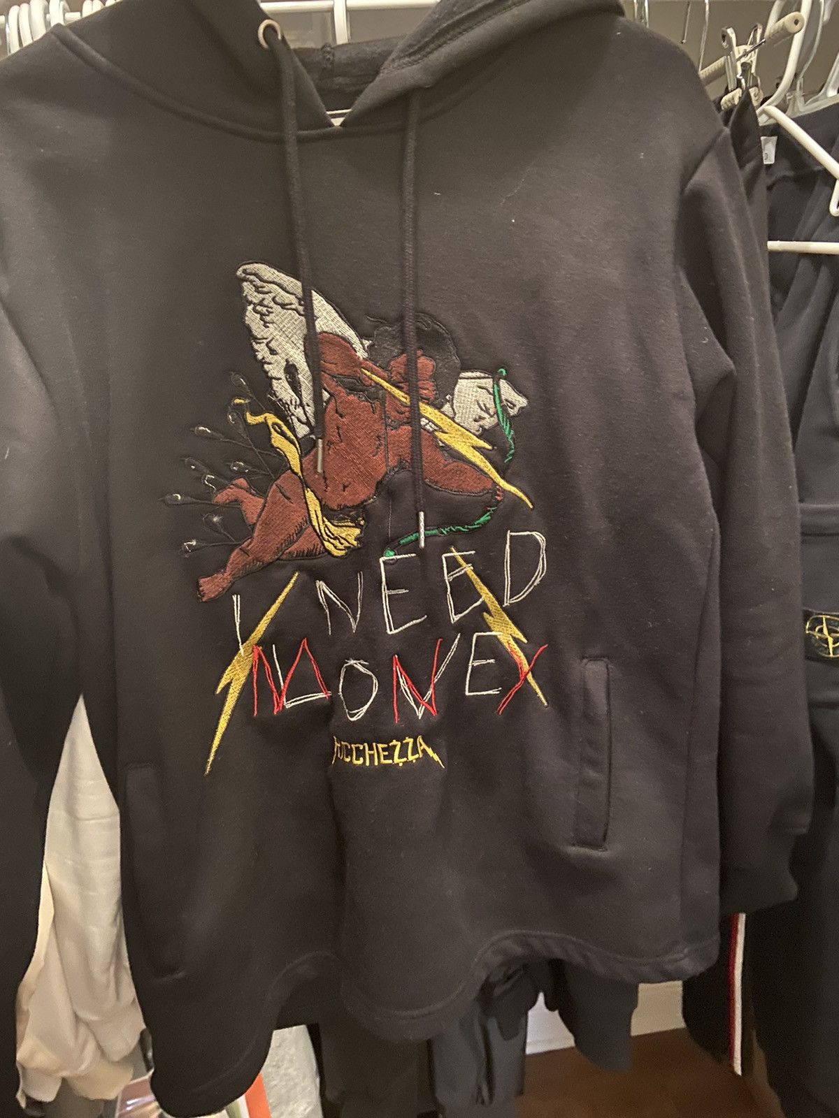 Streetwear Ricchezza Love Hurts Money Heals Hoodie | Grailed