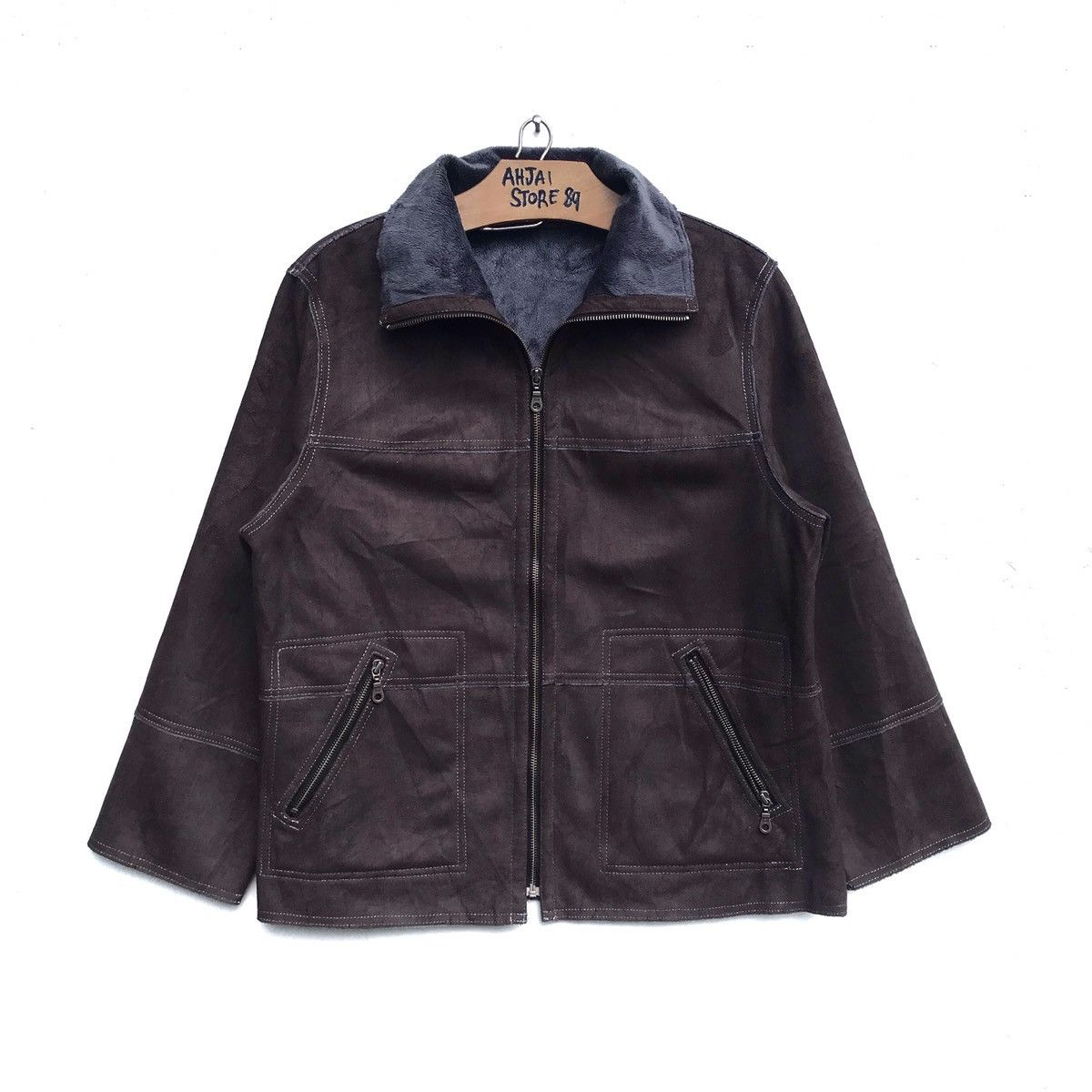 Cashmere & Wool × Vintage Vintage Cest Chica Leather Jacket | Grailed