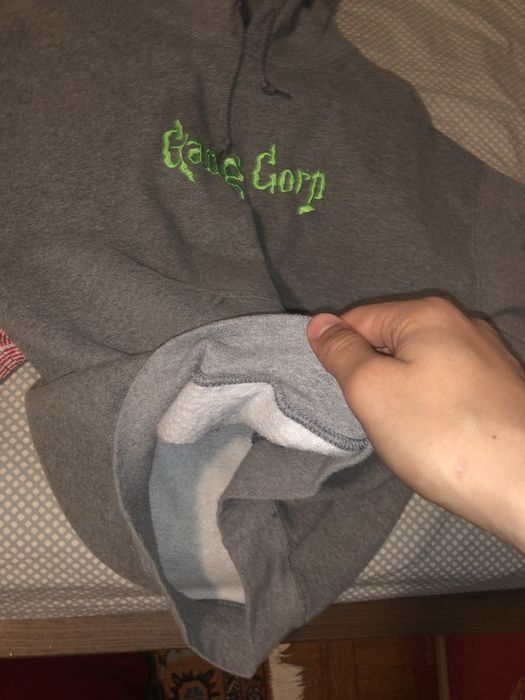 Gang Gangcorp Embroidered Slime Hoodie | Grailed