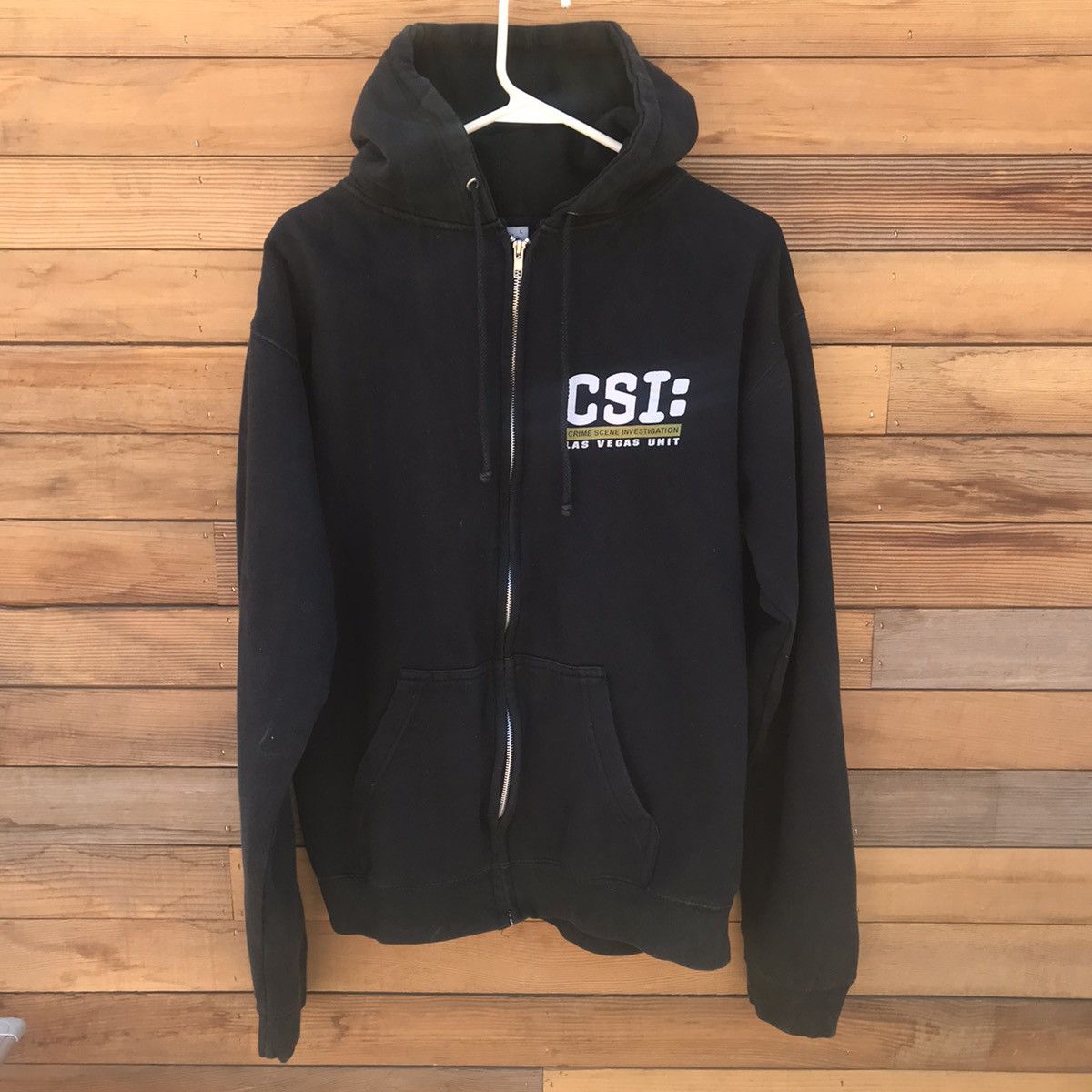 Streetwear CSI: Las Vegas Unit zip up hoodie | Grailed