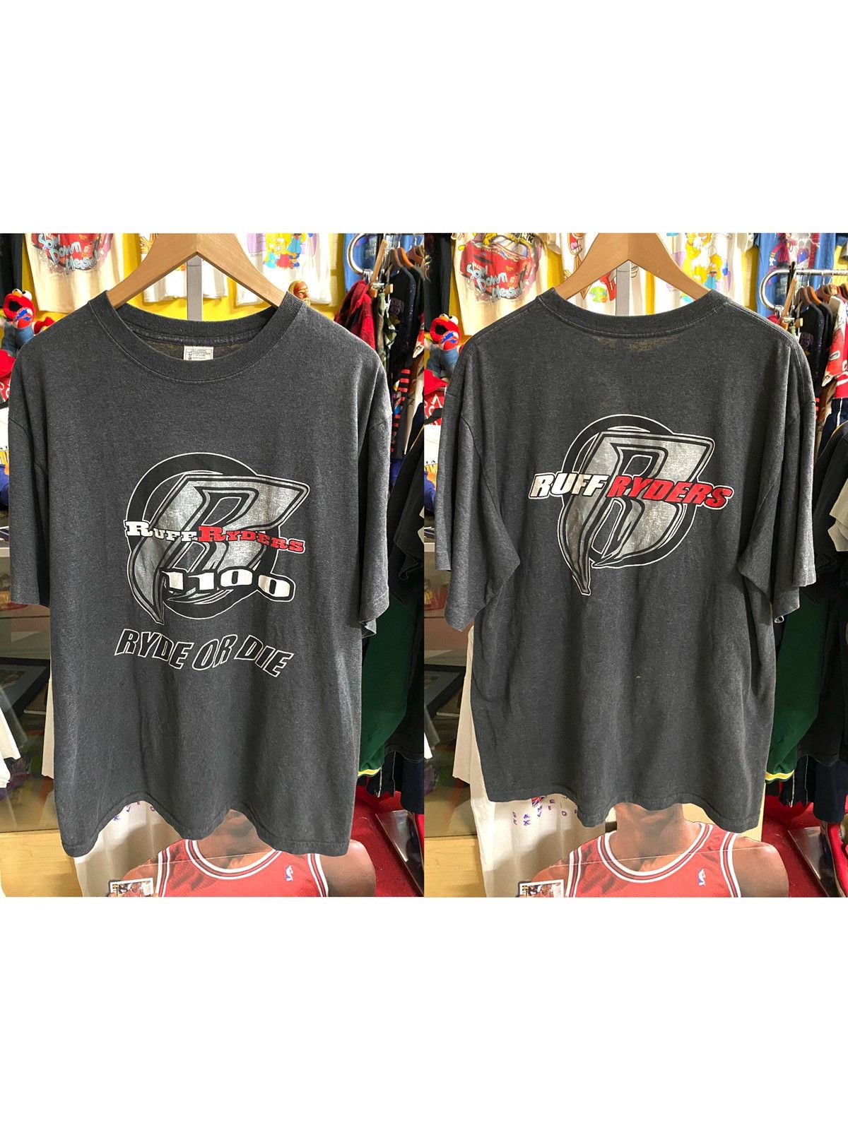 Vintage Rare 1999 Vintage "RUFF RYDERS- Ryde Or Die" Rap Tee | Grailed