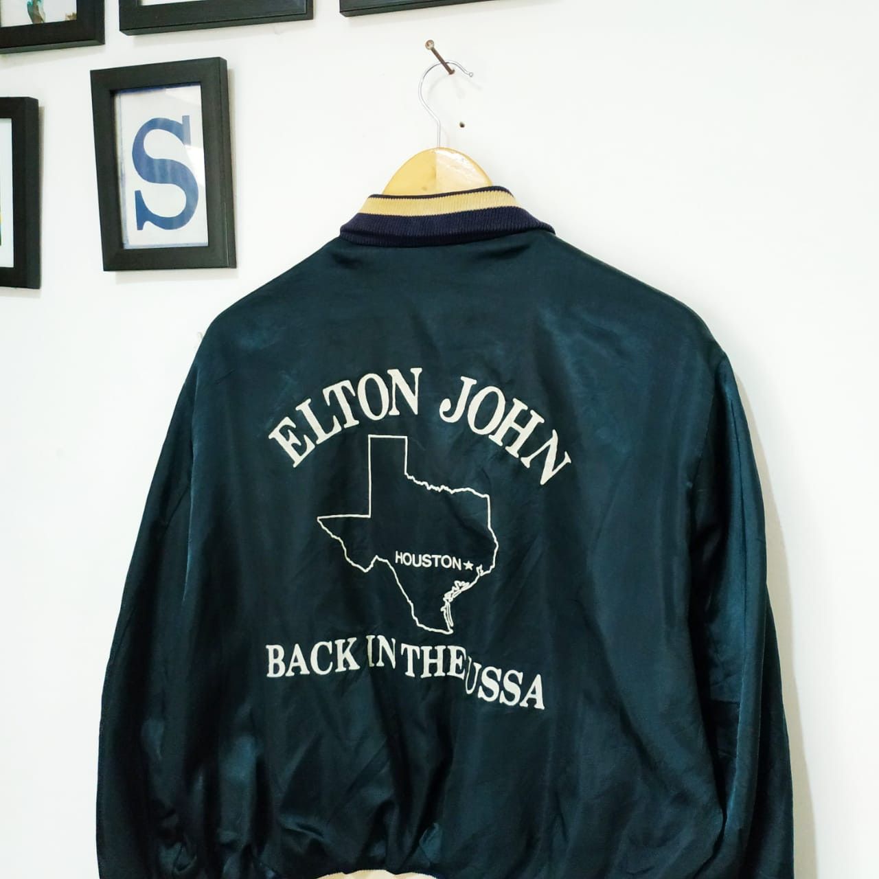 Band Tees × Vintage 1979 Elton John Back In The USSA Tour Jacket | Grailed