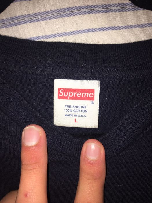 Supreme Sky scraper tee | Grailed