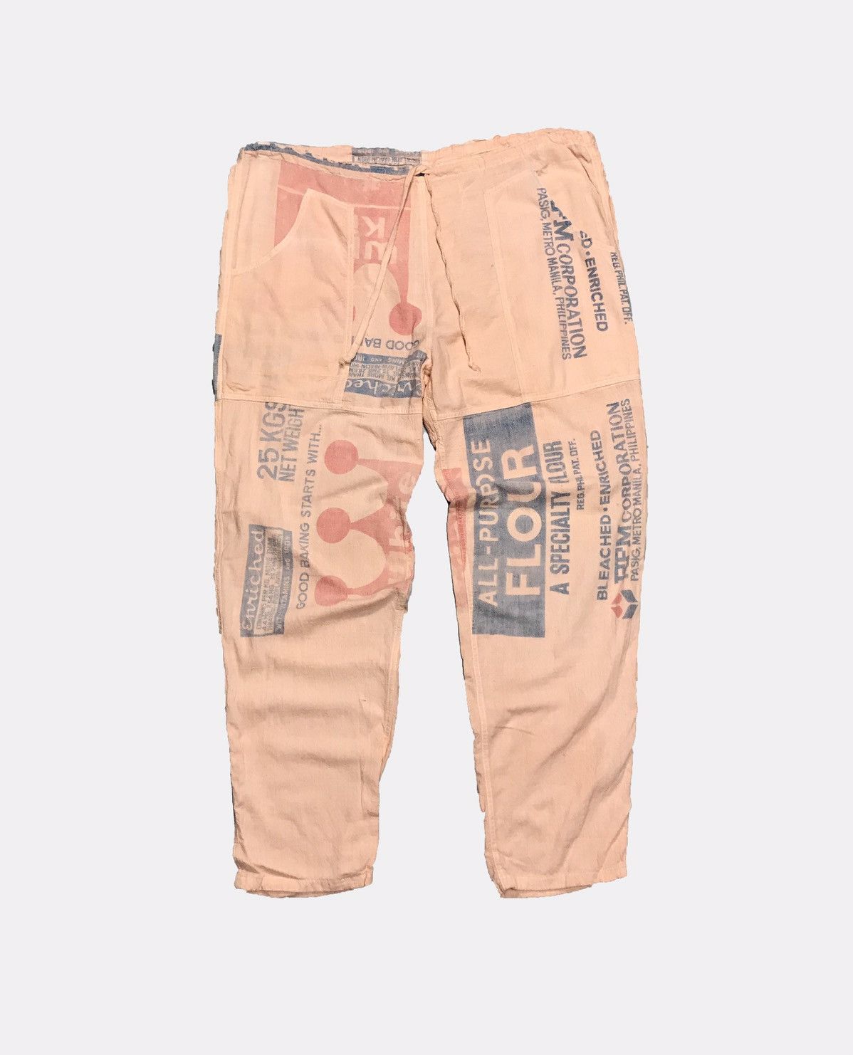 Avant Garde × Very Rare × Vintage Very Rare Vintage 80s Pink Flour Sack ...