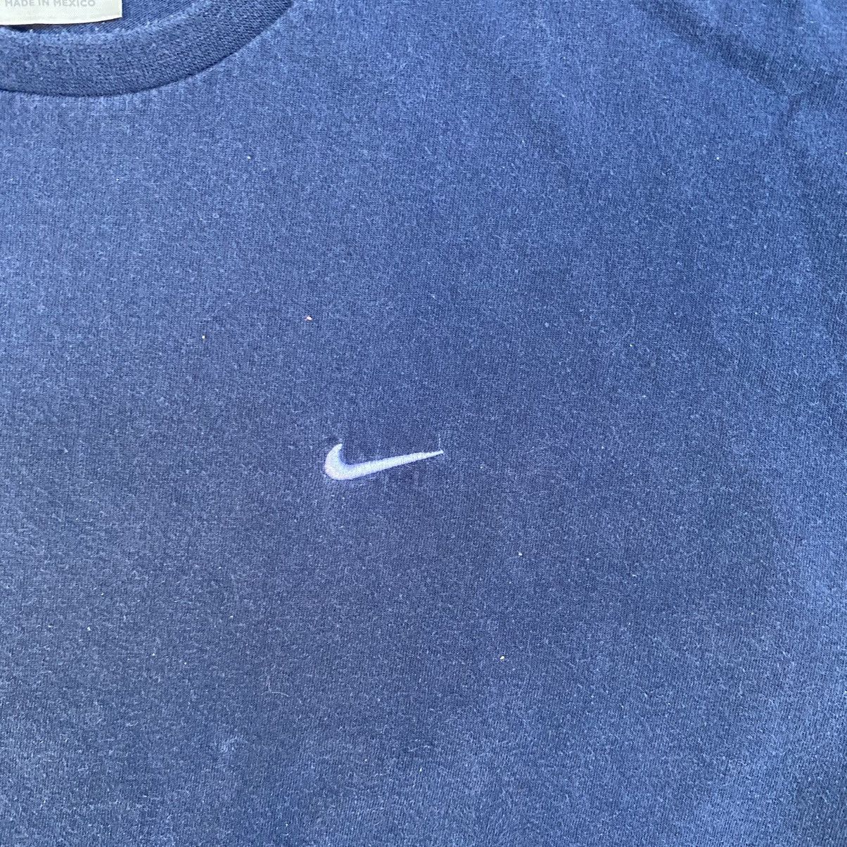 Nike Vintage Nike Small Swoosh Shirt Embroidered Check | Grailed