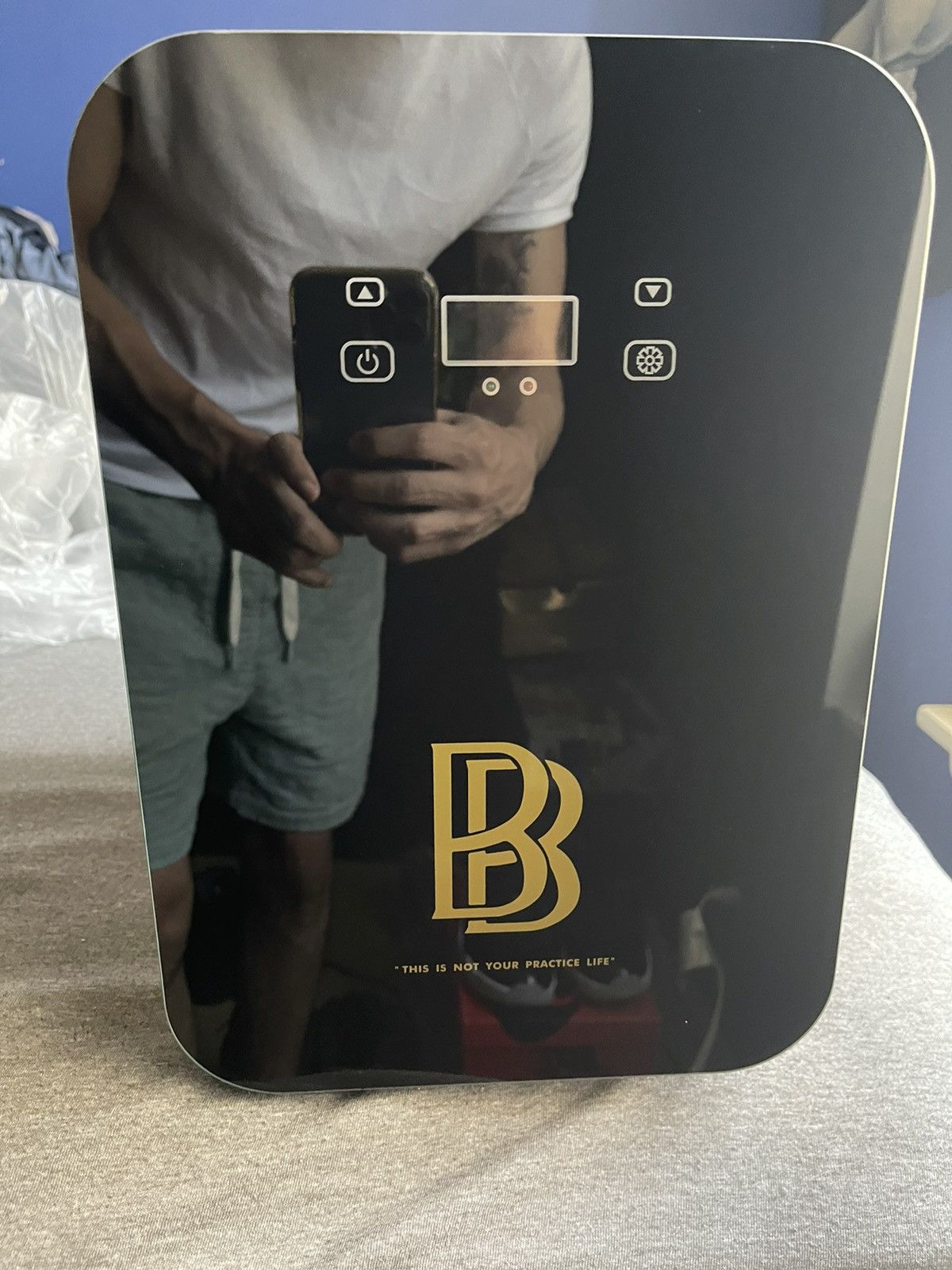 Vintage Ben Baller Gold Mini Fridge | Grailed